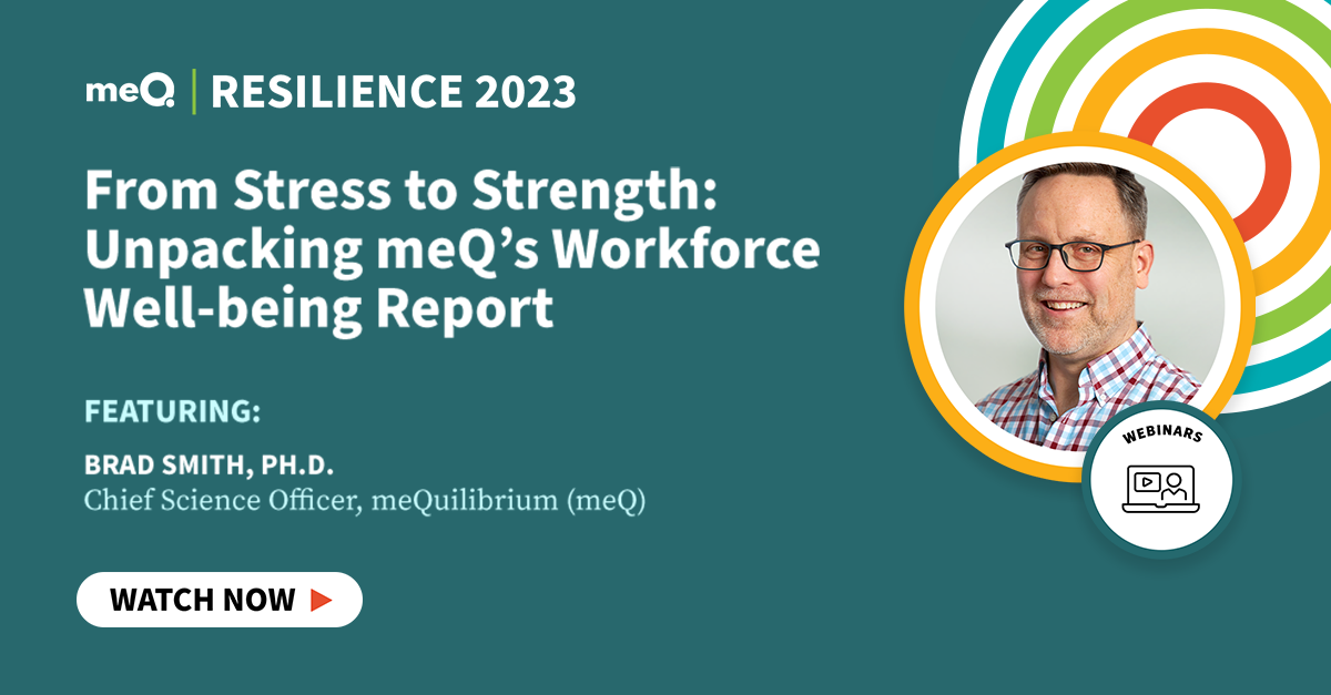 Move Your Workforce from Stress to Strength