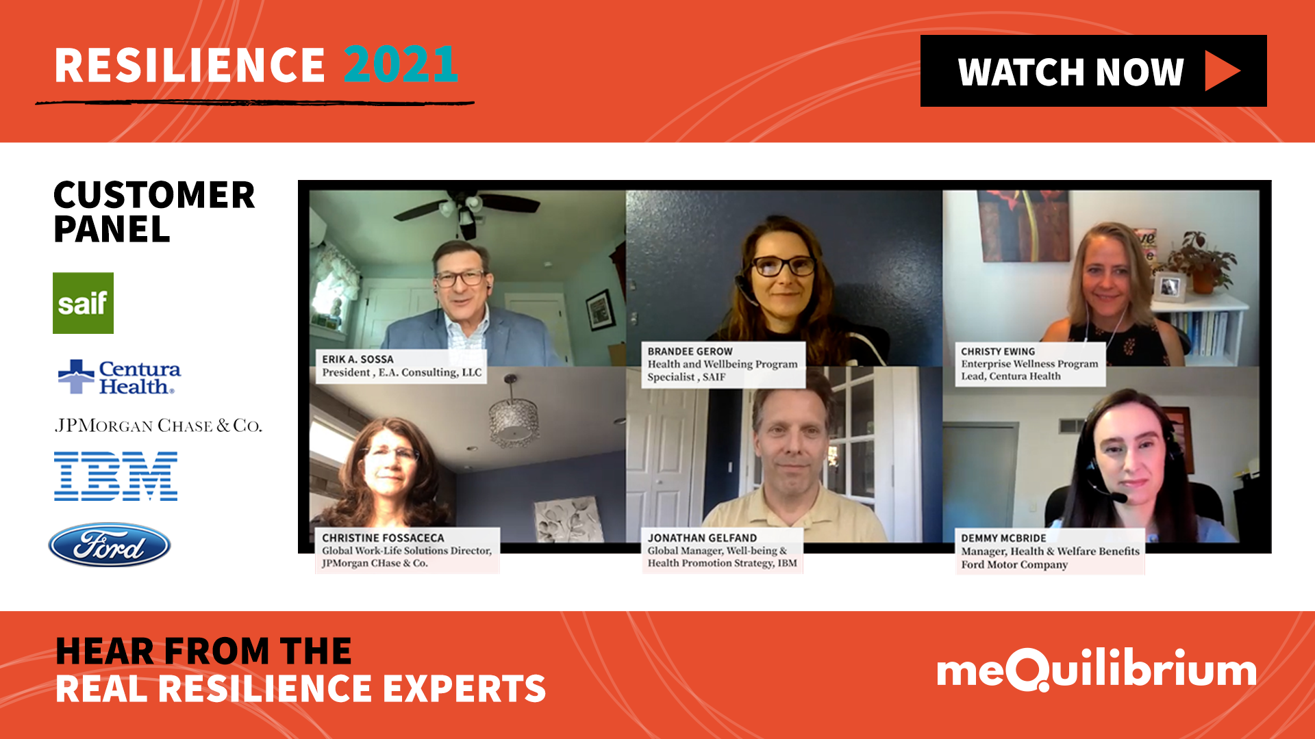 meQuilibrium Customer Panel Discussion